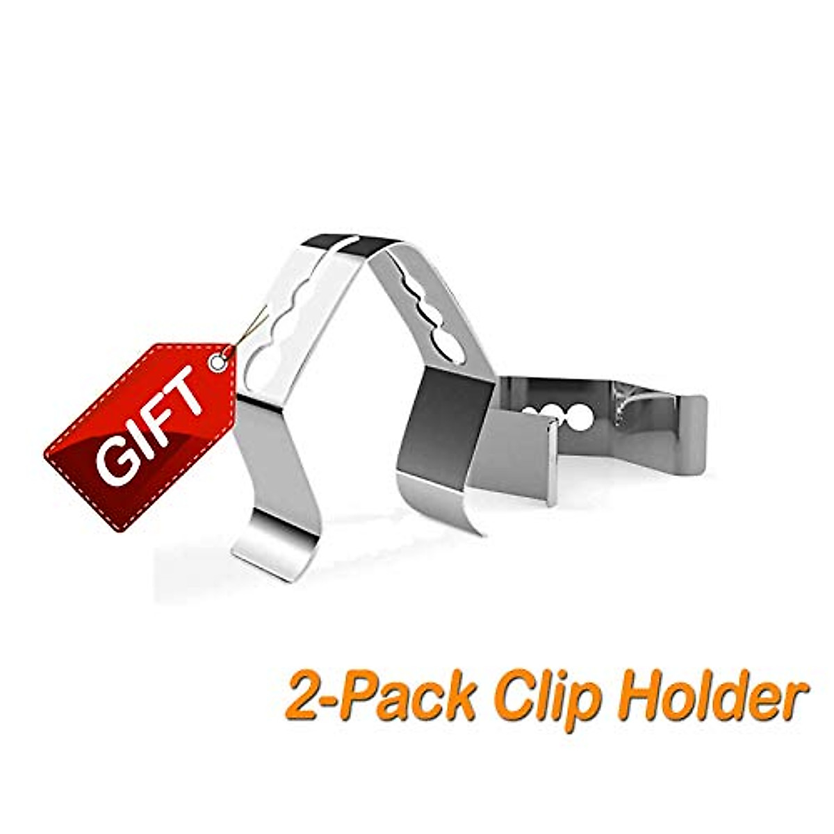 BBQ Future 2-Pack BBQ Grill Meat Temperature Probe for Camp Chef Pellet Grills, Stainless Steel PRO Digital Thermostat Probe