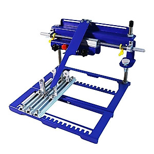 7.9" x 5.9" 20×15cm Manual Cylinder Curved Screen Printing Press for Pen Cup Mug Bottle (Diameter:6.7")