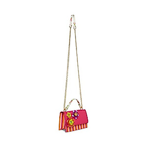 Betsey Johnson 3D Flower Converible Bag, Pink Multi