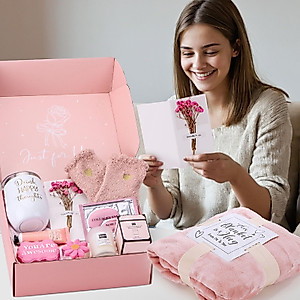 Self Care Gifts for Women, Get Well Soon Gifts Baskets for Women, Birthday Gifts for Women Care Package, Unique Relaxing Spa Mothers Day Gifts for Mom, Best Friend, Sister, Thinking of You Gifts