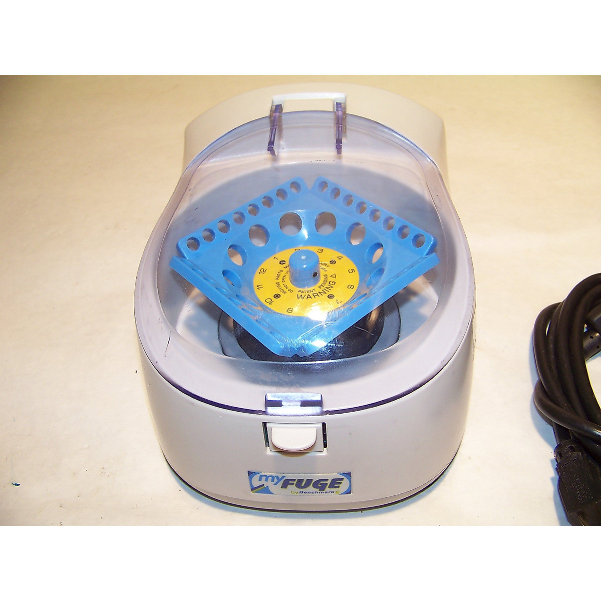 Benchmark Scientific MyFuge 12 C1012 Unlike Traditional Mini Centrifuge with Combi-Rotor, 100-240V US Plug