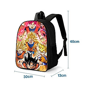 GHUNT Anime Backpack 16-Inch Double-Layer Large-Capacity, Laptop Backpack, Leisure Travel Backpack -4