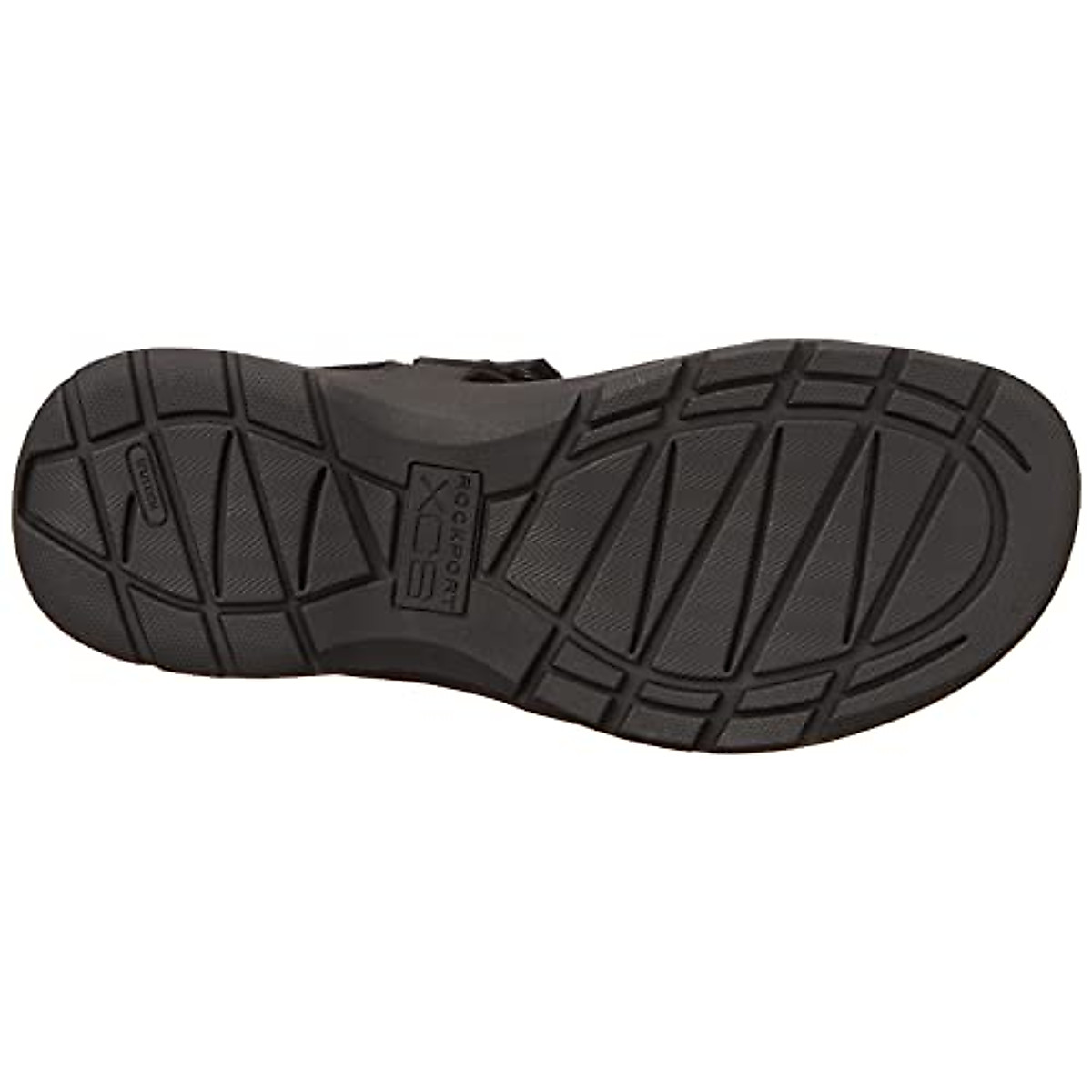 Rockport Women's Trail Tech Multi Sandal, Black ECO Washable, 9.5