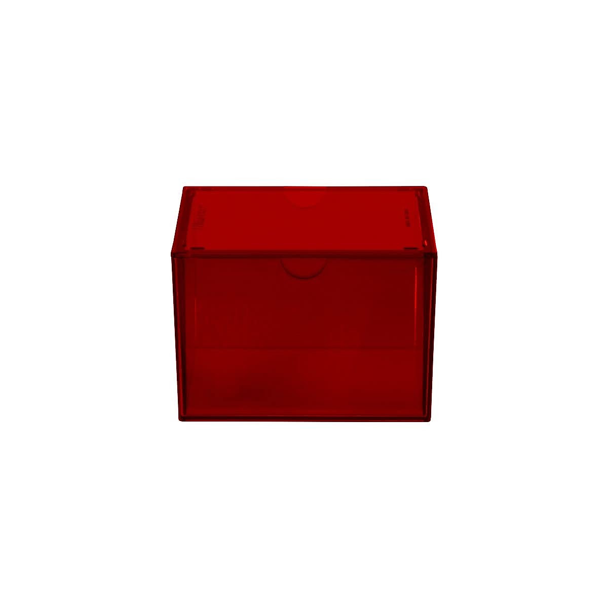 Ultra Pro Eclipse 2-Piece Deck Box: Apple Red - For Pokemon game, MTG, Baseball, Basketball, Football card and other Trading Cards or Board Games storage
