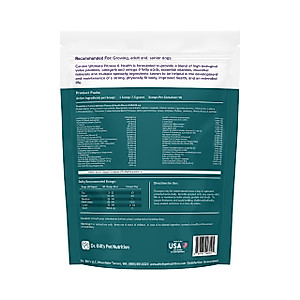 Dr. Bill’s Canine Ultimate Fitness & Health Vitamins for Dogs | Multivitamin for Dogs w/Coenzyme Q-10, Vitamin E, Vitamin D-3, Biotin, Folic Acid, Hyaluronic Acid Dog Vitamins and Supplements 680g