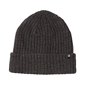 Billabong Men's Arcade Beanie, Black Heather, ONE