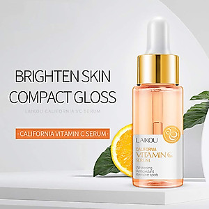 AKARY Vitamin C Serum with Hyaluronic Acid Organic Firm Skin Reduce Formula for Face Skin Improve Remove Flaw Essence
