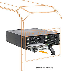 Icy Dock MB996SK-6SB bk | Version of MB996SP-6SB with keylocks