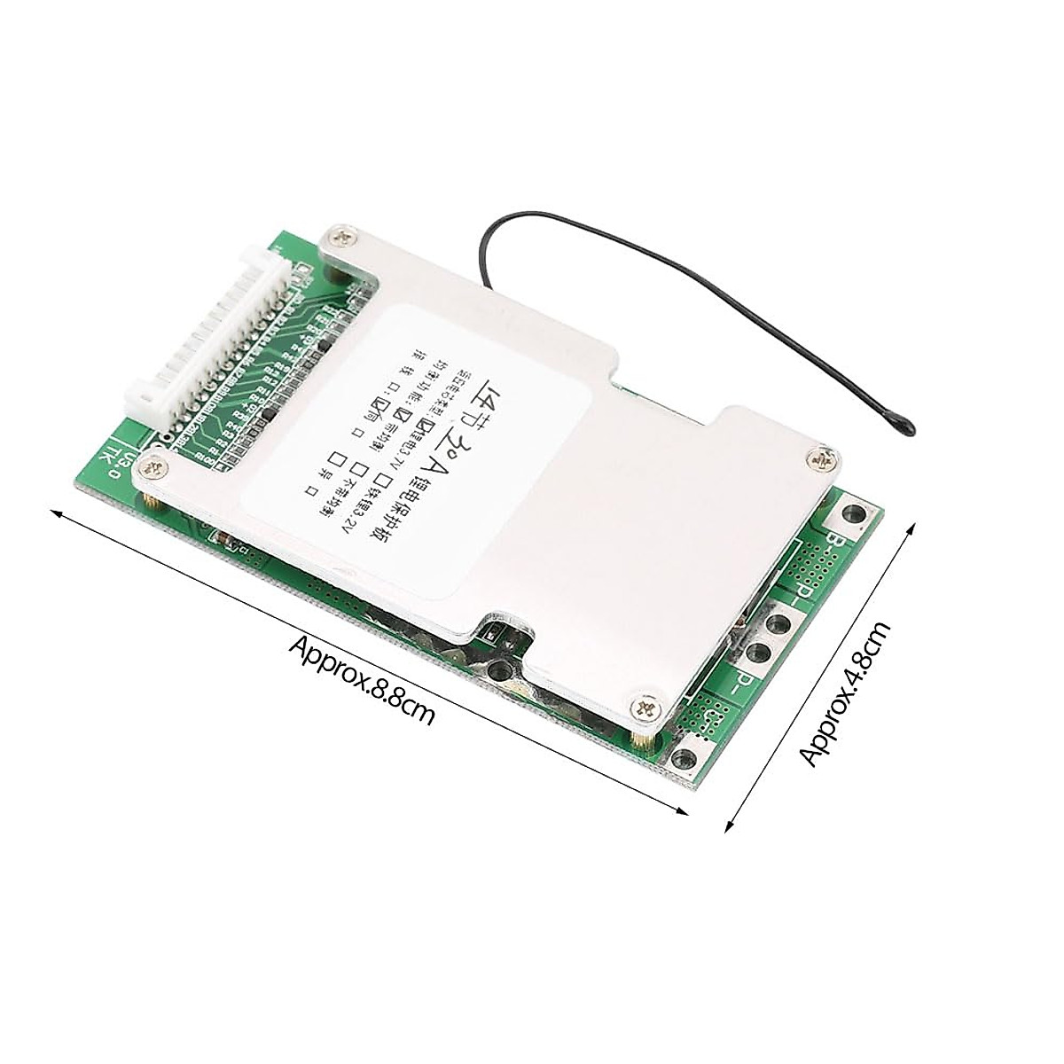 14S 50V 30A Lithium Battery Board, PCB Board with Balance Charging for Fast and Charging