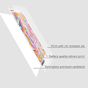 Jake Meets Kate Affirmation Aesthetic Wall Decor, Inspirational Wall Art Bedroom, Preppy Room Decor Aesthetic Posters, Trendy Print, Gift, Dorm, Apartment, Teen, That Girl, Unframed, Pack of 2,12"x16" (Pink)