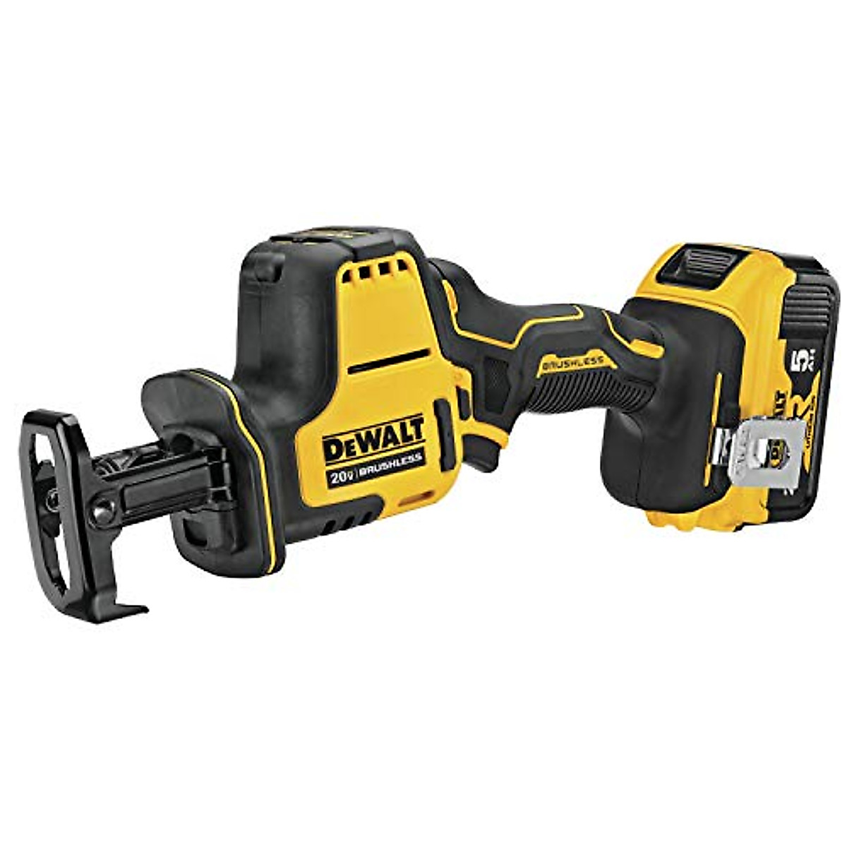 DEWALT DCS369P1 Atomic 20V Max* Cordless One-Handed Reciprocating Saw Kit