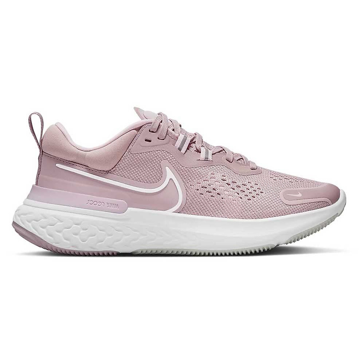 Nike Women's React Miler 2 Shoes, Plum Chalk/White-pink Foam, 6.5