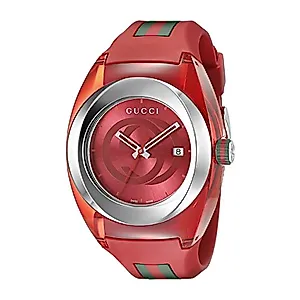 Mens' Gucci Extra Large Gucci Sync Red Watch - Online Exclusive