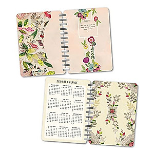 Kelly Rae Roberts 2022-2023 Weekly Planner: Self-Compassion | On-the-Go 17-Month Calendar (Aug 2022 - Dec 2023) | Compact 5" x 7" | Flexible Cover, Wire-O Binding, Elastic Closure, Inner Pocket