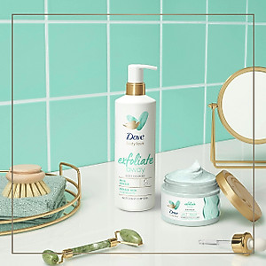 Dove Body Love Body Polish Exfoliate Away 3 Count for Rough, Bumpy Skin Body Scrub with AHAs for Silky Smooth Skin 12 oz