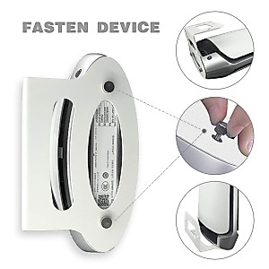 Orbi WiFi 6 Wall Mount, Sturdy Metal Made Stand Holder Bracket Compatible with Orbi Mesh WiFi 6 System RBK852 RBK853 RBS750 RBK752 RBK753(2pcs)