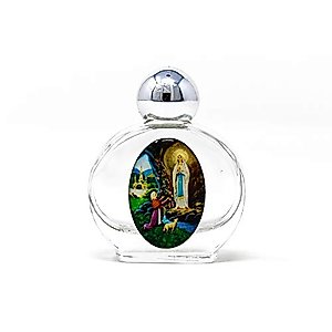 Lourdes Water Bottle containing Lourdes Holy Water & Prayer Card.