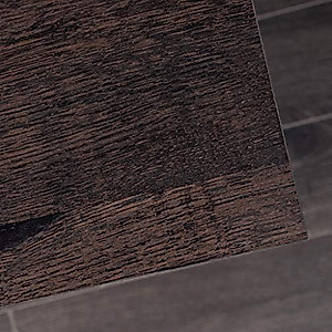 Sauder Carson Forge Computer Desk, Coffee Oak finish