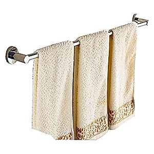 Towel BAR Rack Towel Shelfs,Bathroom Brass Towel Bar/Polished Chrome Mirror Surface/Bathroom Kitchen Towel Rack/Wall Hanging/Single Rod/Multi Size Optional/40Cm (Size : 80Cm)