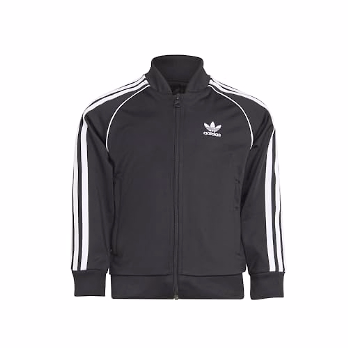 adidas Originals unisex-child Adicolor Superstar Tracksuit Black/White 4T