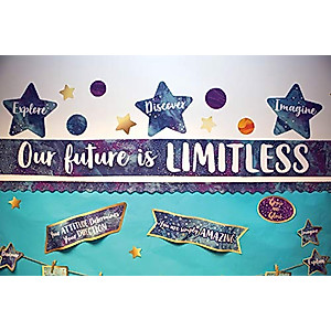 Carson Dellosa Galaxy Our Future is Limitless Bulletin Board Set
