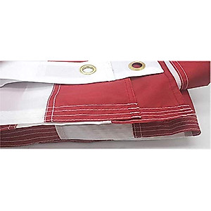 American Flag in USA, Heavyweight Nylon American Flag 3x5 Outdoor, UV Protected/Sewn Stripes/Embroidered Stars/Brass Grommets, US Flag Built for The Toughest Conditions