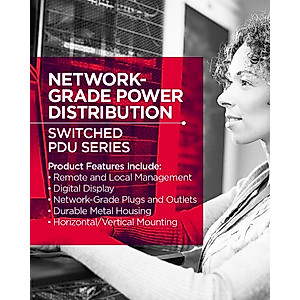 CyberPower PDU41003 Switched PDU, 120V/30A, 16 Outlets, 2U Rackmount