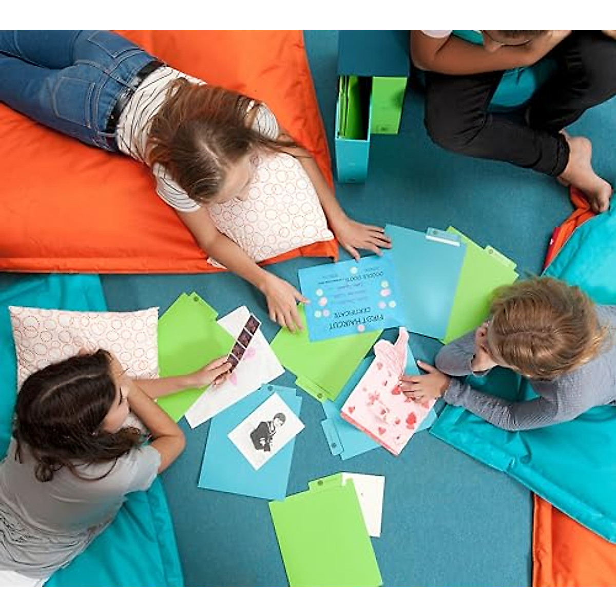 Savor | Deluxe School Years Keepsake Box | Fabric Bound Acid-Free Childhood Keepsake and Memory Organizer with Labels for Birthday, Graduation, Mitzvah, Mother’s Day, and Baby Shower