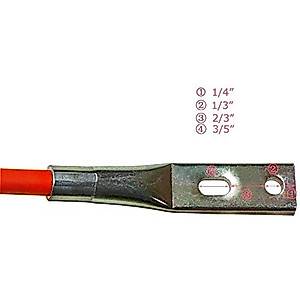 Snow Plow Blade Markers/Guides Kit 27" Fit for Blizzard Boss Sno-Way Western Snowplows 62265 & Many More Pickup truck SUV UTV ATV