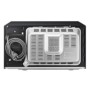 SAMSUNG 1.1 Cu Ft PowerGrill Countertop Microwave Oven w/ Power Convection, Ceramic Enamel Interior, Sensor Cook, Slim Fry, 1000 Watt, MC11K7035CG/AA, Fingerprint Resistant Stainless Steel, Black