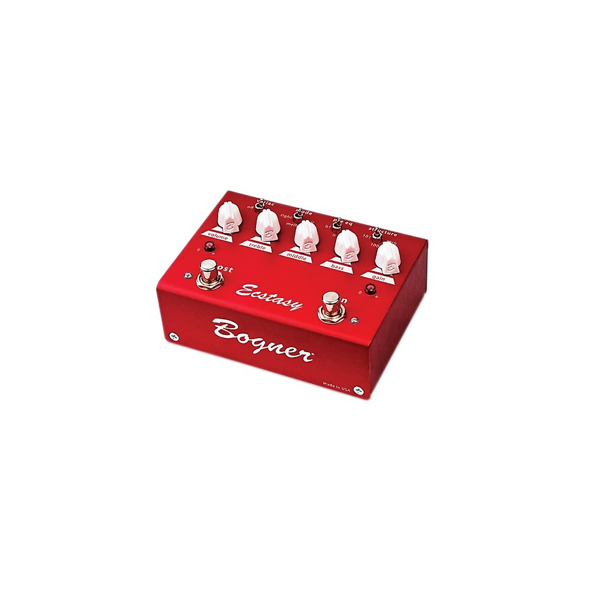 Bogner Ecstasy Red Overdrive/Boost Guitar Effects Pedal