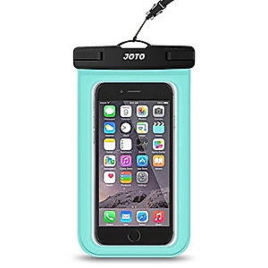 JOTO Universal Waterproof Phone Holder Pouch Bundle with 2 Pack Floating Wrist Strap for Waterproof Camera