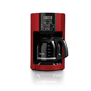 Falinlve Coffee Maker, 12-Cup Drip Coffee Maker, Auto Keep Warm Function, Smart Anti-Drip System, Coffee Pot Machine, Brew Strength Control, 900W Fast Brew Auto Shut Off (Red)