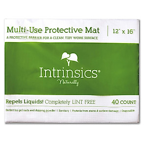 INTRINSICS Multi-Use Protective Mat, 12" x 16", 40 count pack