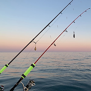 Shitailu 6PCS Fishing Rod Float, Floating Rod Butt Cushion, Fishing Float Tube Accessories, Kayak Fishing Rod Floater for Prevent The Narrow Rod Goes Overboard(Include 12PCS Fastening Straps)