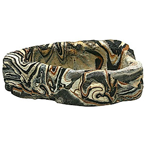 Rock Garden 6.75 x 4.75 x 2" Earthtone Bowl, Medium