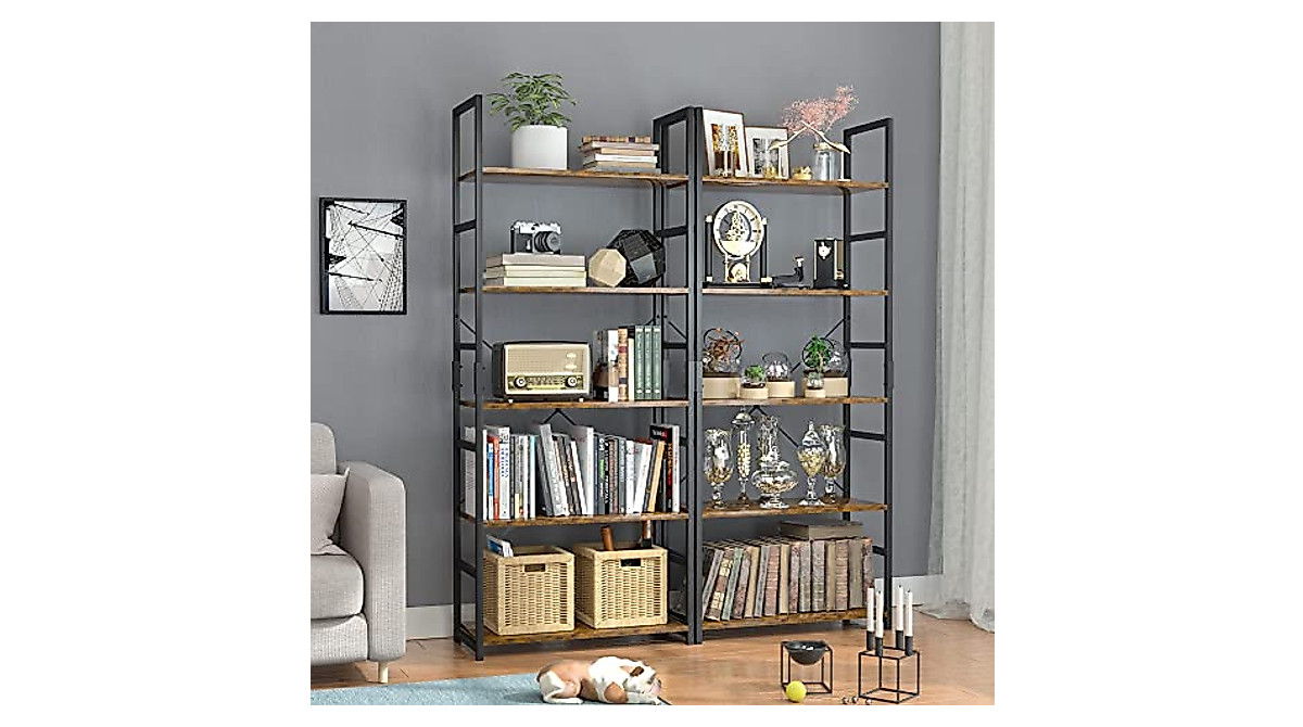 OTK 5 Tier Bookshelf - Stylish & Sturdy Storage Solution
