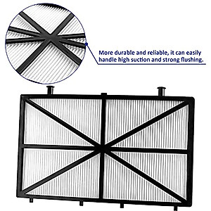 puxyblue 9991432-R4 Ultra Fine Pool Filter Replacement compatible for Dolphin Nautilus CC Plus, M400, M500, M200 Robotic Pool Cleaners (4 pack)