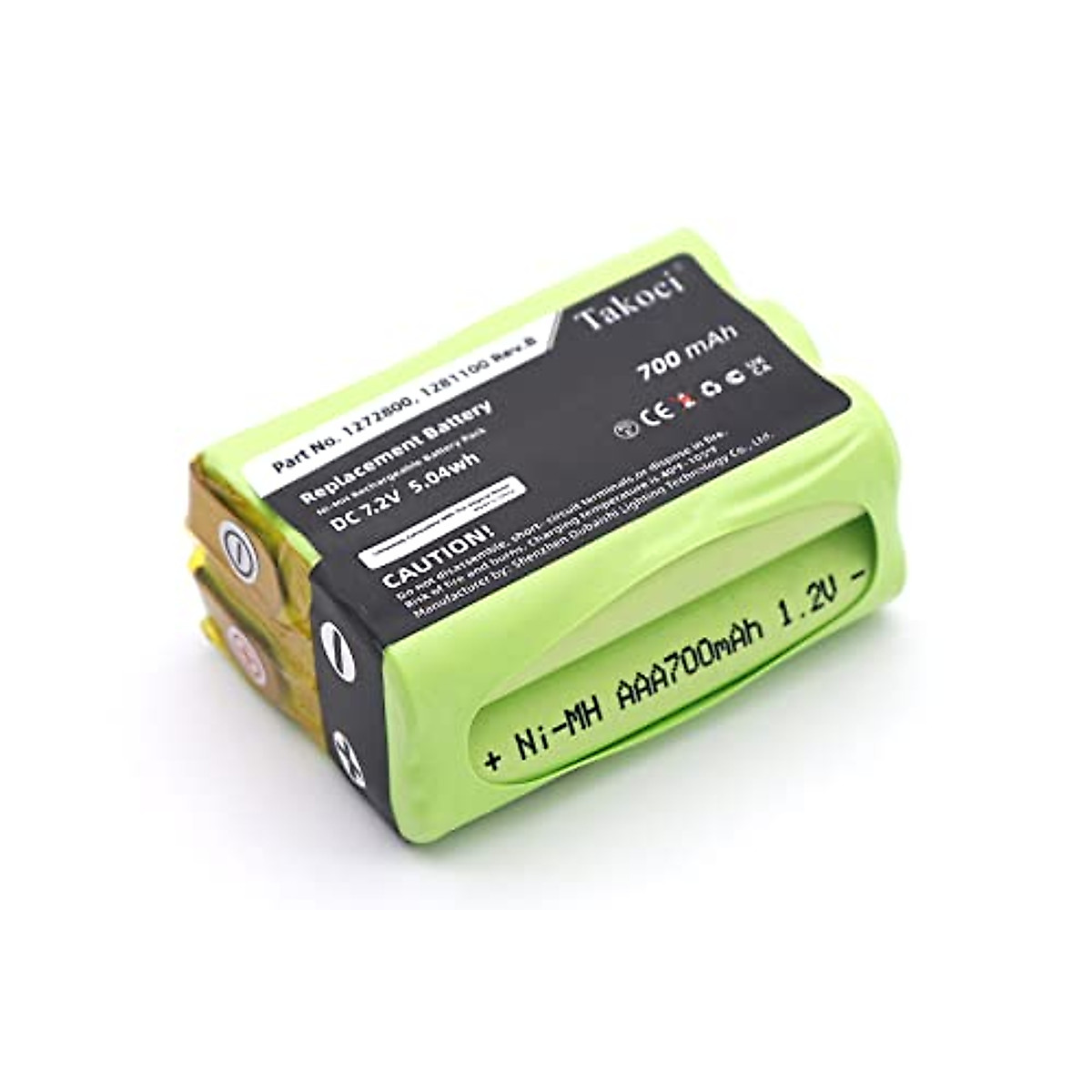 TAKOCI Replacement Battery for Tri-Tronics G3 Field G3 Pro Classic 70 G3 Field 90 G3 Flyway G3 Upland SP G3 Trashbreaker G3 Pro 100 G3 Pro 200 G3 Pro 500,fits Part Number 1272800 1281100 Rev.B