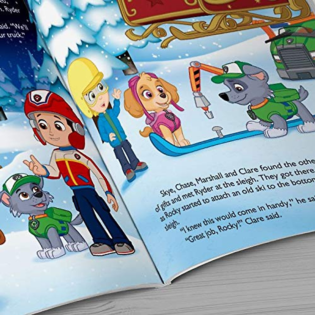 PAW Patrol Personalized Christmas Book: You and the Pups Save Christmas (Large Softback)