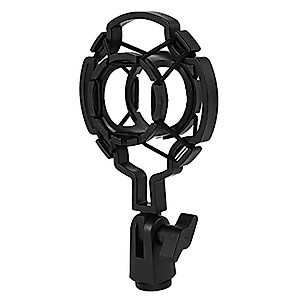 Honza Universal Professional Condenser Microphone Mic Shock Mount Holder Studio Recording Bracket for Diaphram Mic Clip