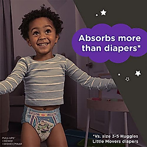 Pull-Ups Boys' Nighttime Potty Training Pants Training Underwear, 2T-3T, 21 Ct