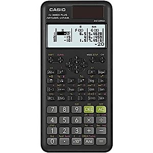 Casio fx-300ESPLUS2 2nd Edition, Standard Scientific Calculator, Black