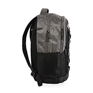 Nautica Armada Laptop Backpack, Grey/Black, One Size