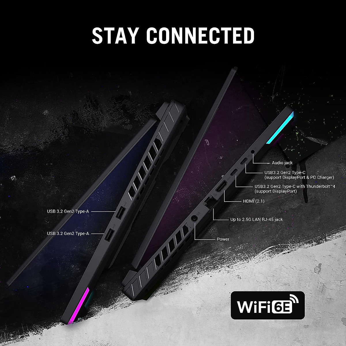 asus ROG Strix G16 (2023) Gaming Laptop, 16:10 FHD 165 Hz, 13th Gen Intel Core i7-13650HX, MUX GeForce RTX 4060(140W); DDR5 RAM, Wi-Fi 6E, Windows 11 Home,w/Mouse Pad (16GB RAM | 1TB PCIe SSD)