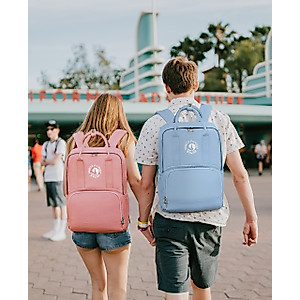 KALIDI Casual Daypack Backpack for Women, Stylish School College Travel Bookbag Computer Backpack, Light Weight Work Shopping Doctor Bags for Men Student Girls Boys Fit 15.6inch Laptop Notebook-Blue