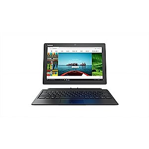 Lenovo IdeaPad Miix 510, 12.2-Inch Windows Laptop, 2 in 1 Laptop, (Intel Core i5, 2.3 GHz, 8 GB DDR4 RAM, 256 GB, Windows 10), Black, 80U10068US