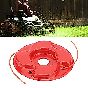 Jeanoko Weeder Trimmer Head, Practical String Trimmer Head Simple Installation Iron for Garden(Style 1)