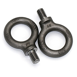 2 Pcs Lifting Shoulder Eye Bolts 3/8"-16 X 5/8"