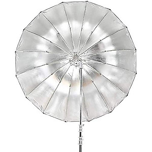 Godox UB-165S 65 inch 165cm Parabolic Inner Silver Reflec Umbrella Studio Light Umbrella with Diffuser Cover Cloth